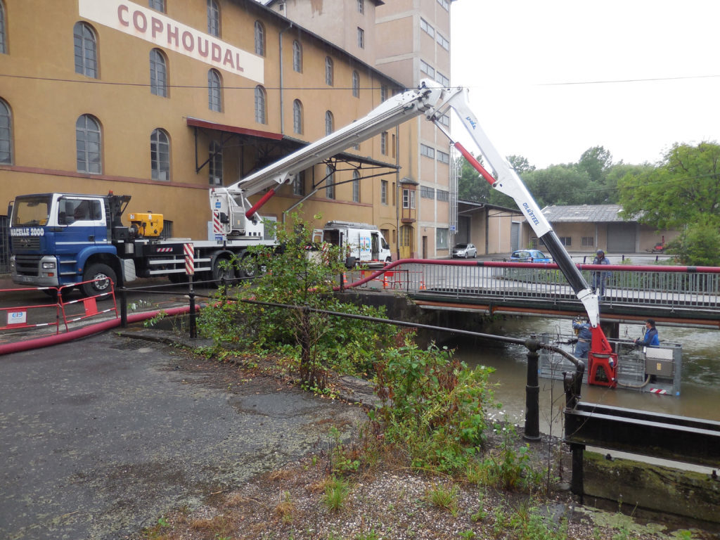Nacelle2000 | Nacelle négative -15m avec chauffeur opérateur